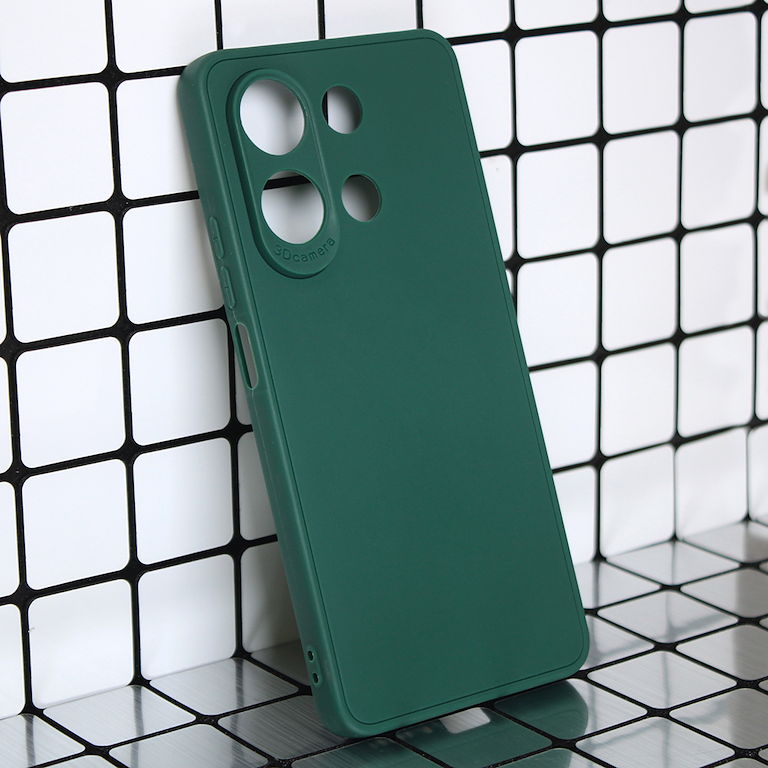 Futrola 3D Camera za Xiaomi Redmi Note 13 4G (EU) tamno zelena