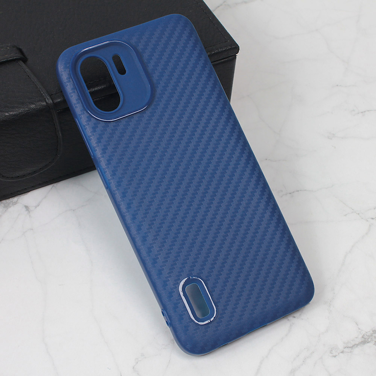 Futrola Carbon Stripe za Xiaomi Redmi A1 plava