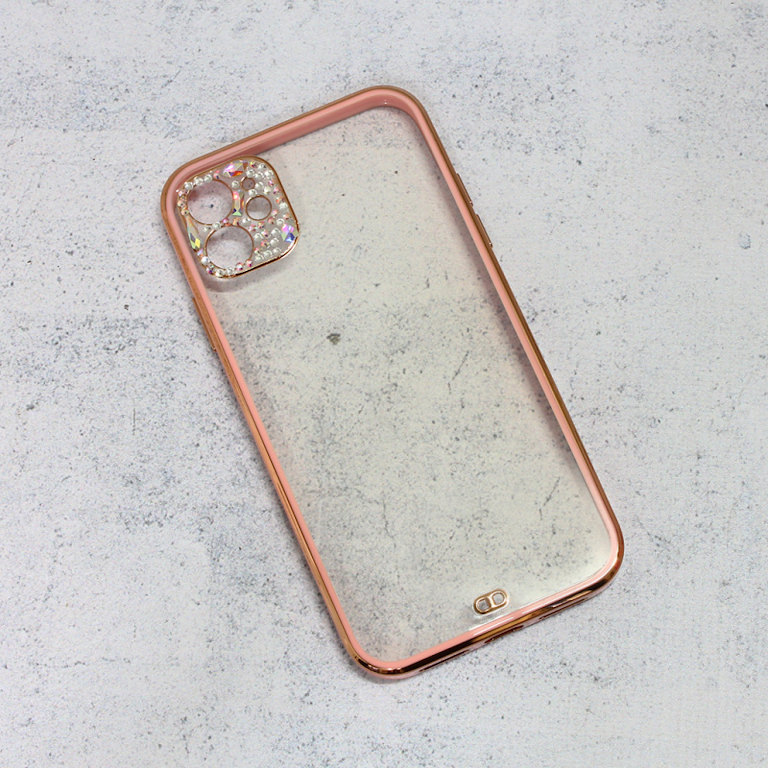 Futrola Cirkon Camera za iPhone 11 6.1 roze