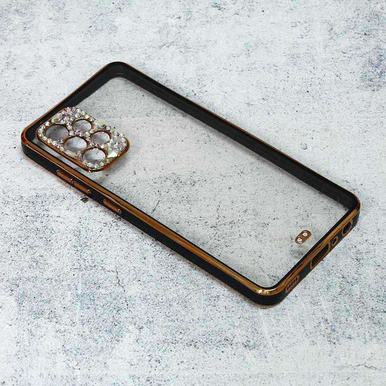 Futrola Cirkon Camera za Samsung A525 Galaxy A52 4G/A526 Galaxy A52 5G/A528B Galaxy A52s 5G crna