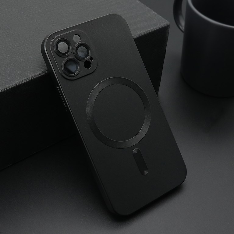 Futrola ELEGANT MAGSAFE za iPhone 12 Pro crna (MS)