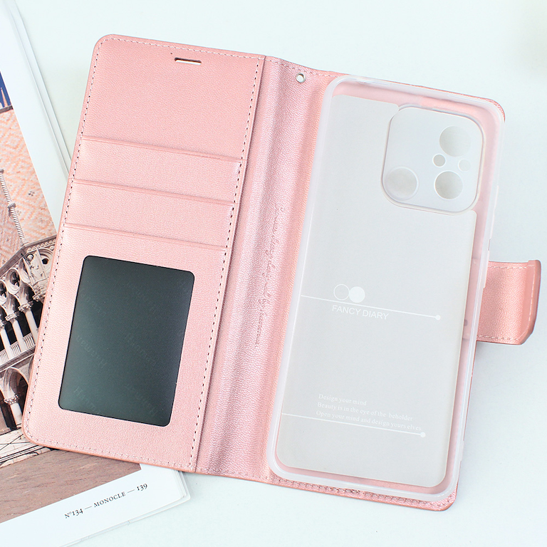 Futrola Hanman Canvas ORG za Xiaomi Redmi 12C roze