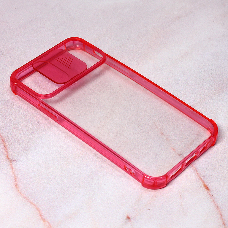 Futrola Ice Cube Camera za Iphone 12 6.1 roze