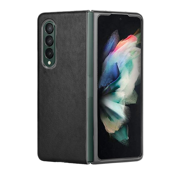 Futrola Leather za Samsung F936B Samsung F936 Galaxy Z Fold 4 crna