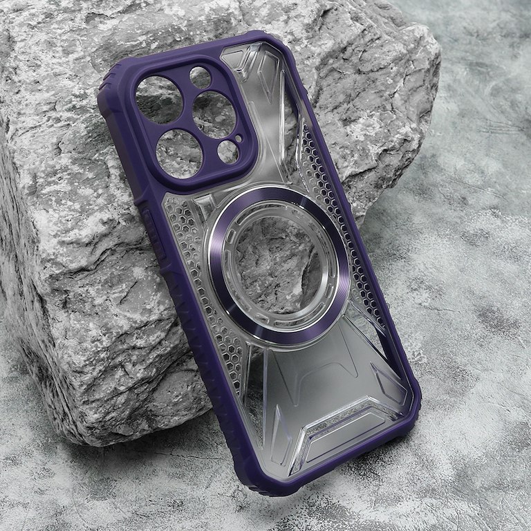 Futrola LENS MAGSAFE za iPhone 15 Pro (6.1) ljubicasta (MS)