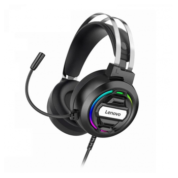 Slusalice Gaming Lenovo H401 USB crne