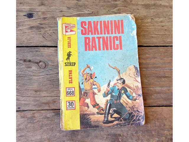 STRIP KAPETAN MIKI 668  SAKININI RATNICI