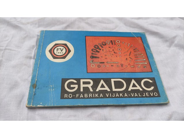 FV GRADAC VALJEVO KATALOG EX YU