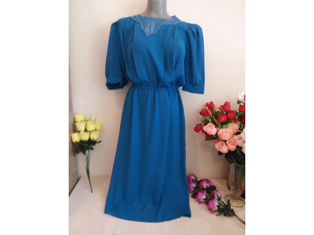 RP plava haljina M/L