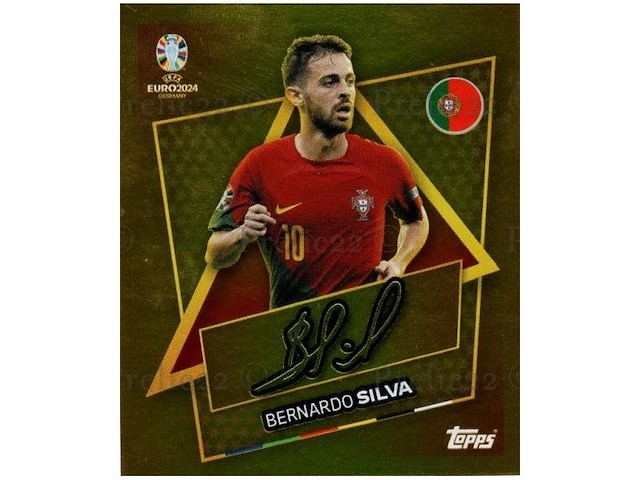 EURO 2024 Germany POR SP Bernardo Silva,SIGNATURE