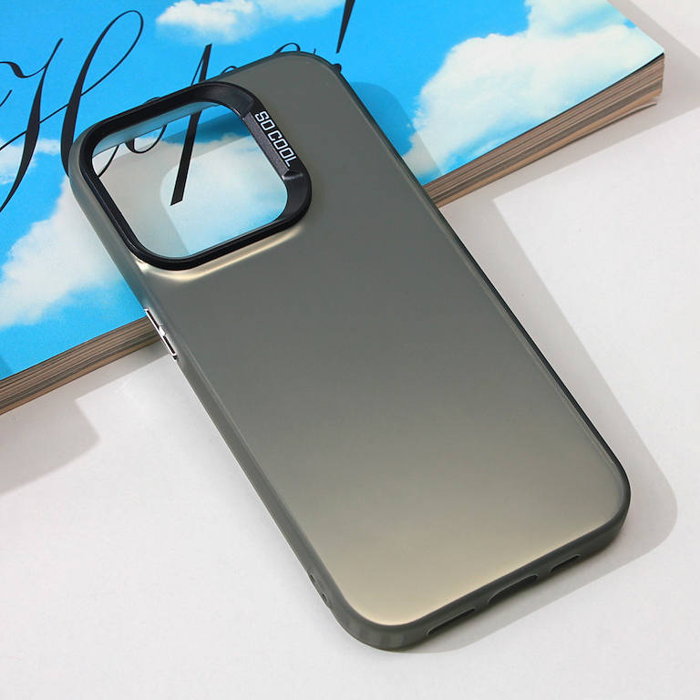 Futrola providna za iPhone 15 Pro 6.1 crna