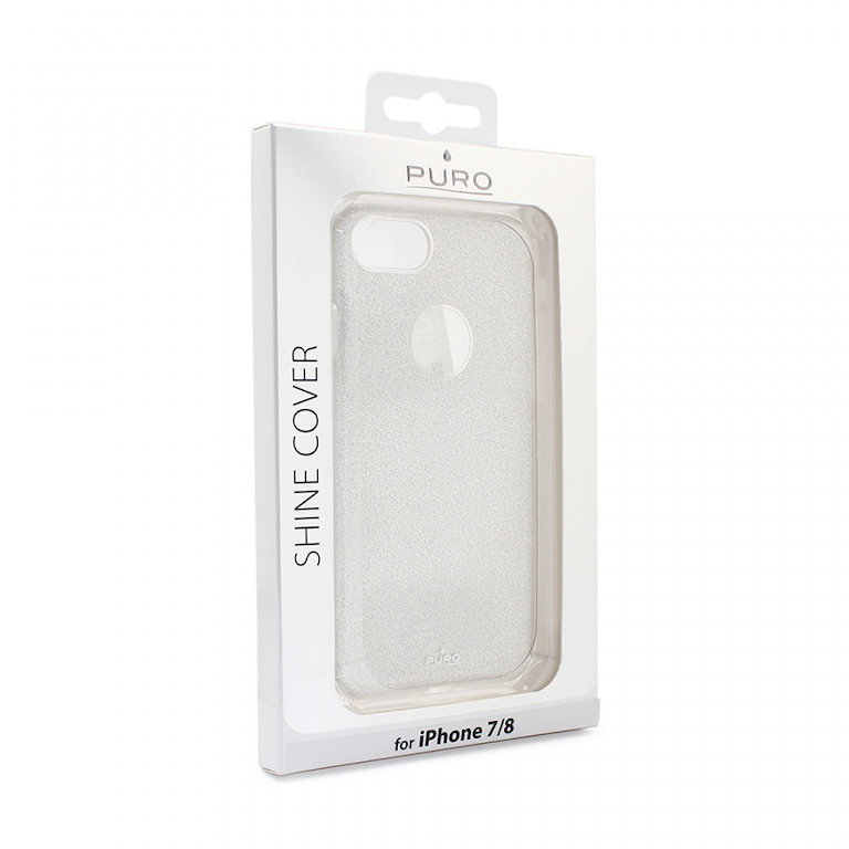 Futrola Puro Shine za iPhone 6/7/8 srebrna