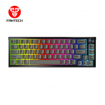 Tastatura mehanicka Gaming Fantech MK858 RGB MaxFit67 crna (white switch)