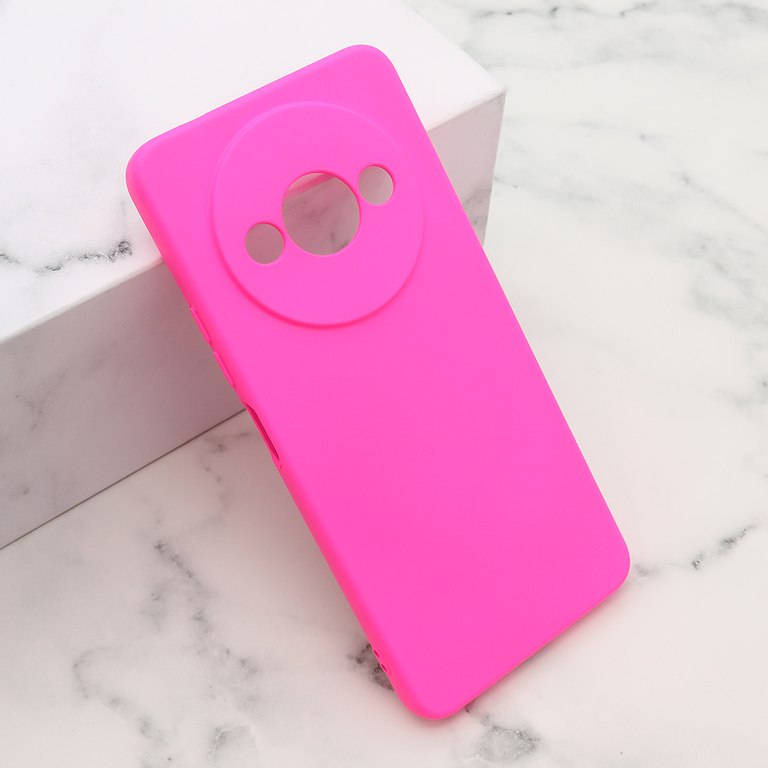 Futrola Soft Silicone za Xiaomi Redmi A3 pink (MS)