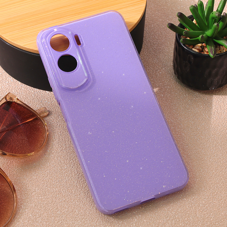 Futrola Sparkle Dust za Huawei Honor 90 Lite ljubicasta