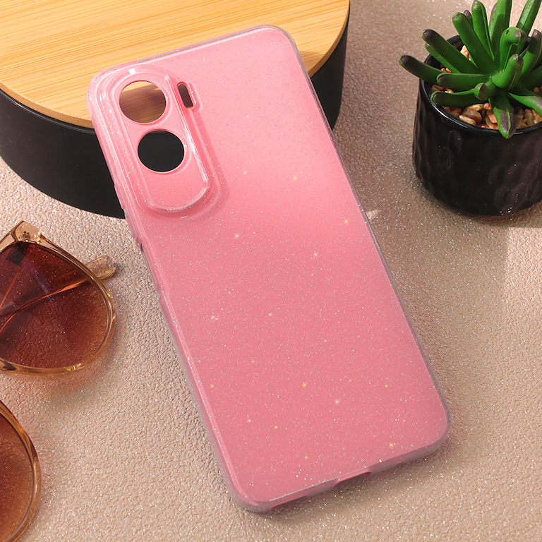 Futrola Sparkle Dust za Huawei Honor 90 Lite roza