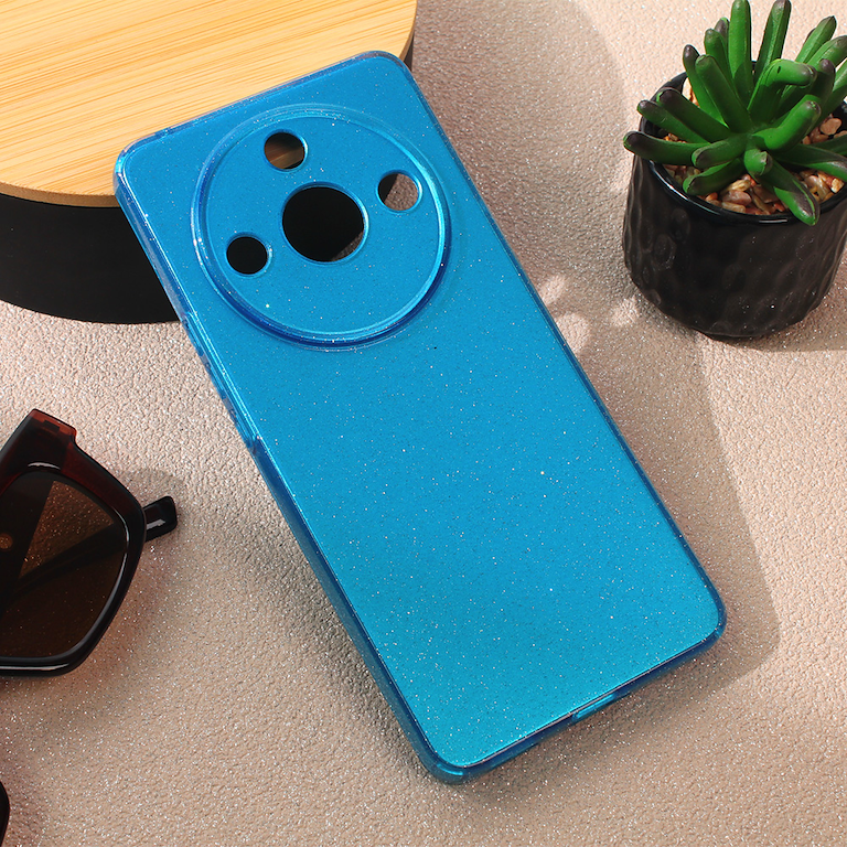 Futrola Sparkle Dust za Huawei Honor Magic 6 lite svetlo plava