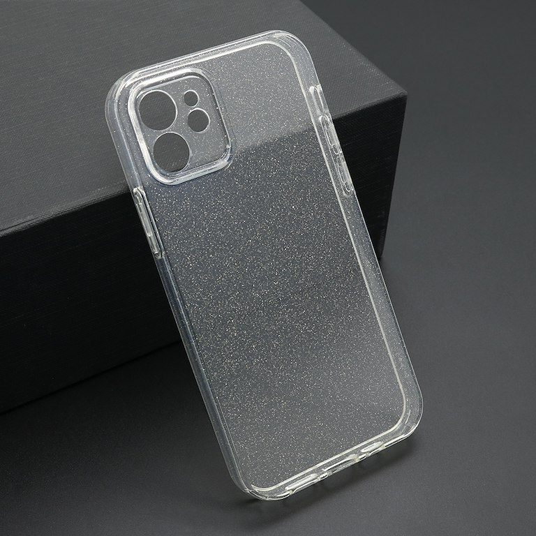 Futrola SPARKLING za iPhone 12 providna (MS)