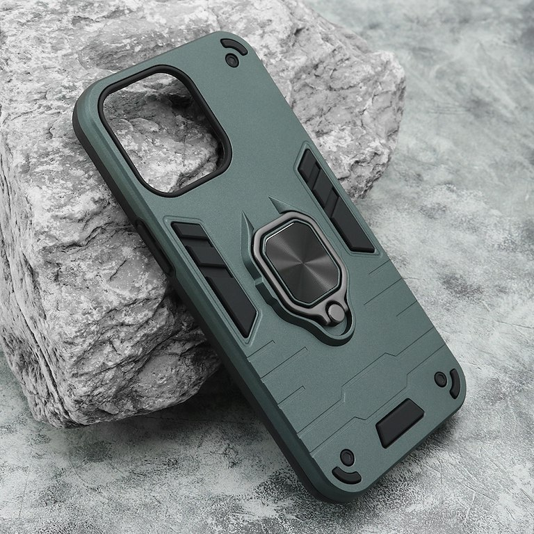 Futrola Square Ring za iPhone 15 Pro Max (6.7) zelena (MS)