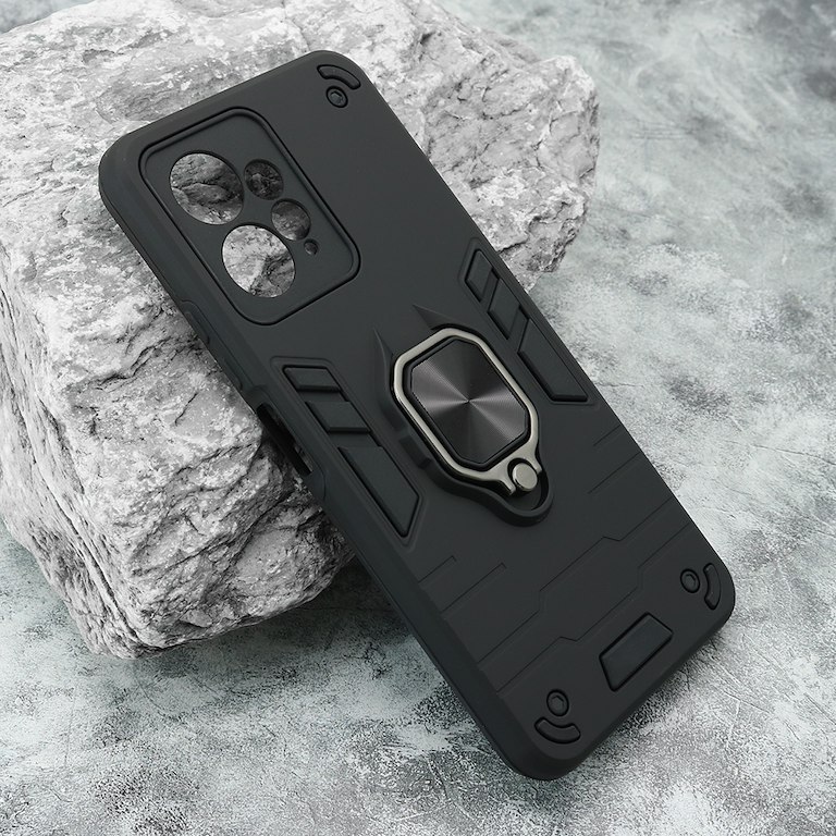 Futrola Square ring za Xiaomi Redmi Note 12 4G crna (MS)