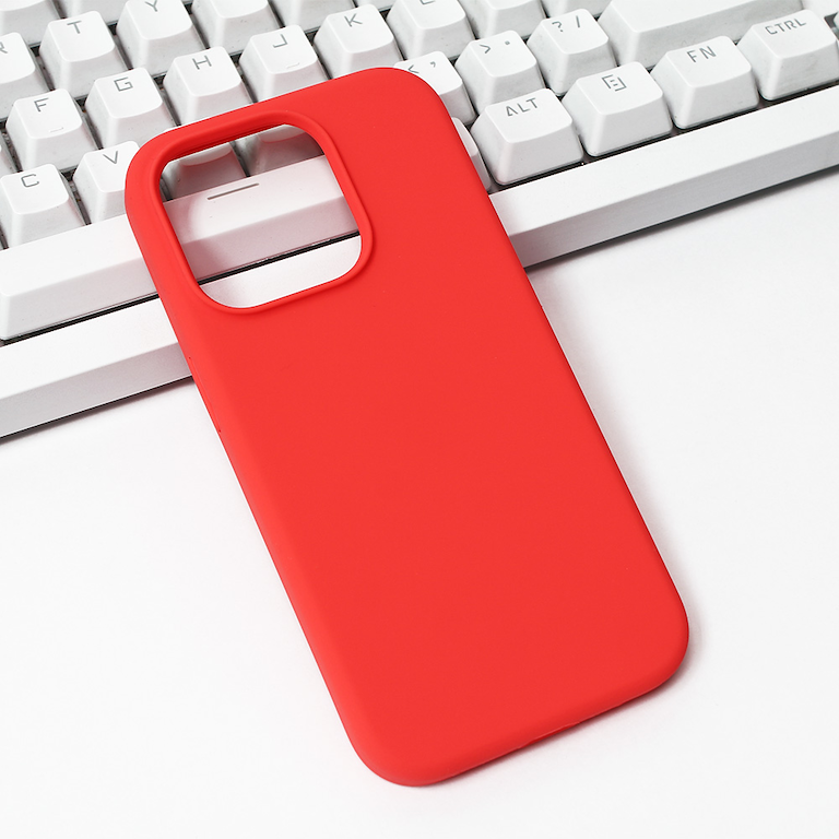 Futrola Summer color za iPhone 15 Pro 6.1 tamno roze