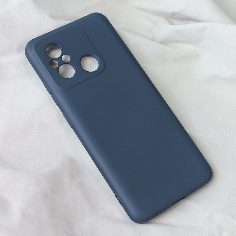 Futrola Teracell Soft Velvet za Xiaomi Redmi 12C tamno plava