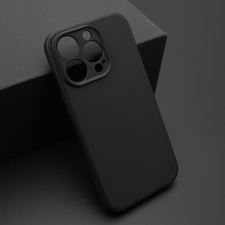 Futrola ultra tanki KOLOR za iPhone 14 Pro crna (MS)