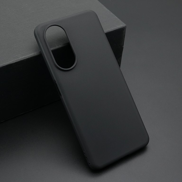 Futrola ultra tanki KOLOR za OPPO A98 crna (MS)