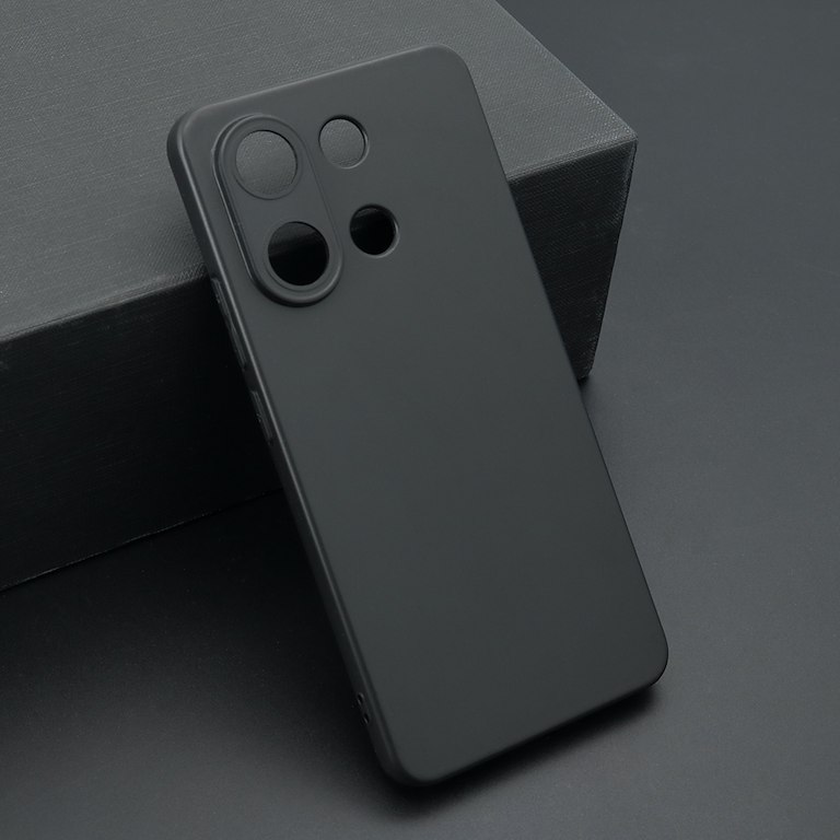 Futrola ultra tanki KOLOR za Xiaomi Redmi Note 13 4G crna (MS)
