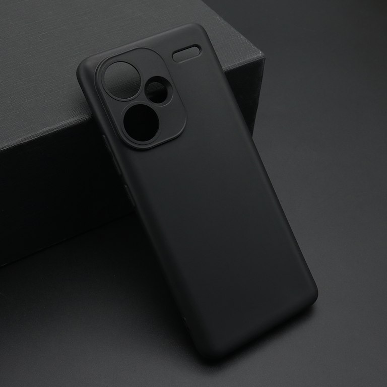 Futrola ultra tanki KOLOR za Xiaomi Redmi Note 13 Pro Plus crna (MS)