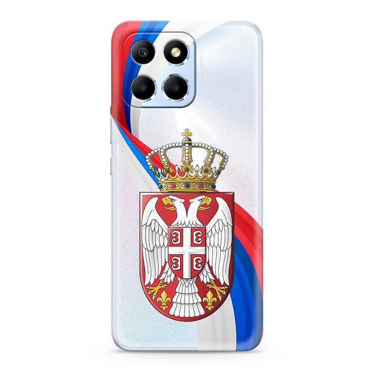 Futrola ultra tanki print providna za Huawei Honor X6 SRB12 (MS)