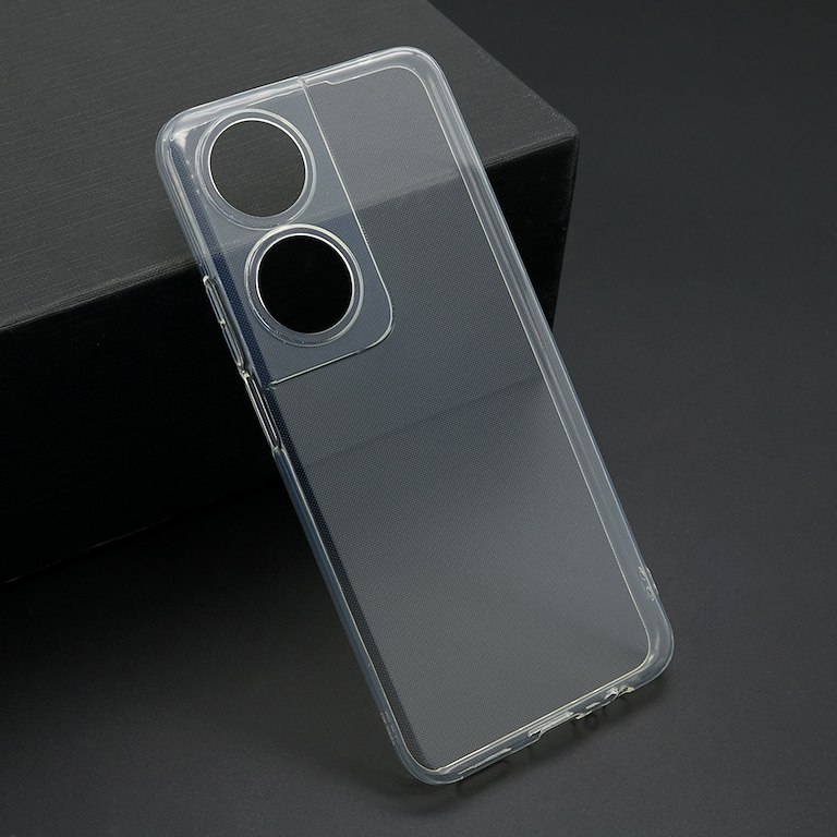 Futrola ultra tanki PROTECT silikon za Huawei Honor X7b providna (bela) (MS)