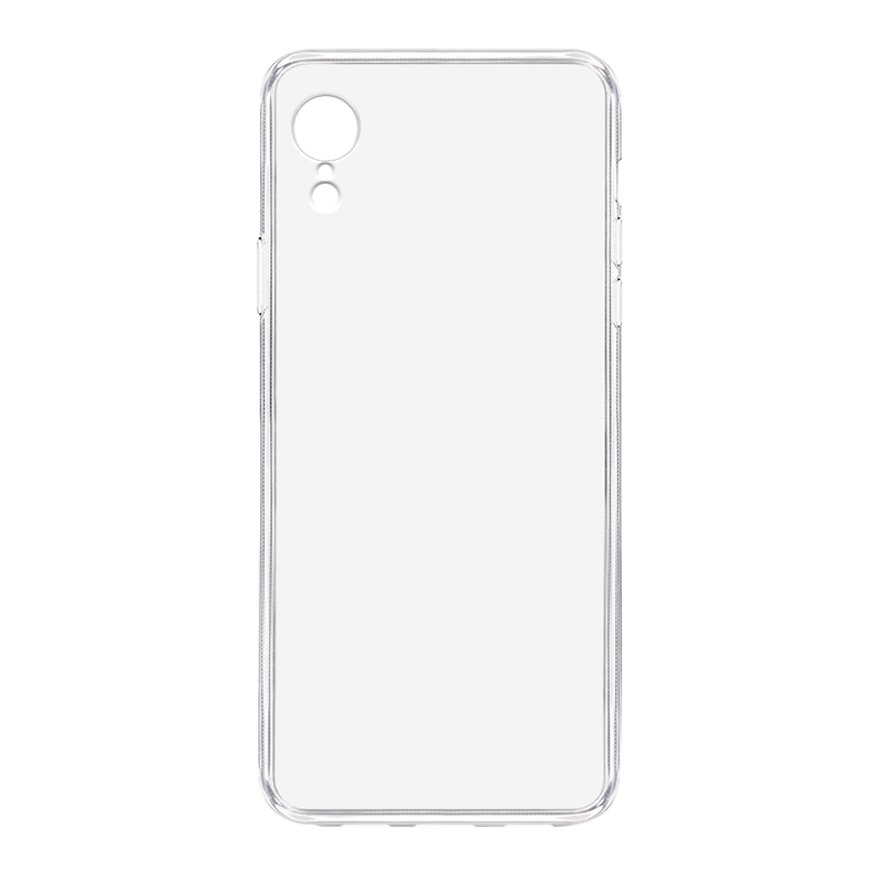 Futrola ultra tanki PROTECT silikon za iPhone XR providna (bela) (MS)