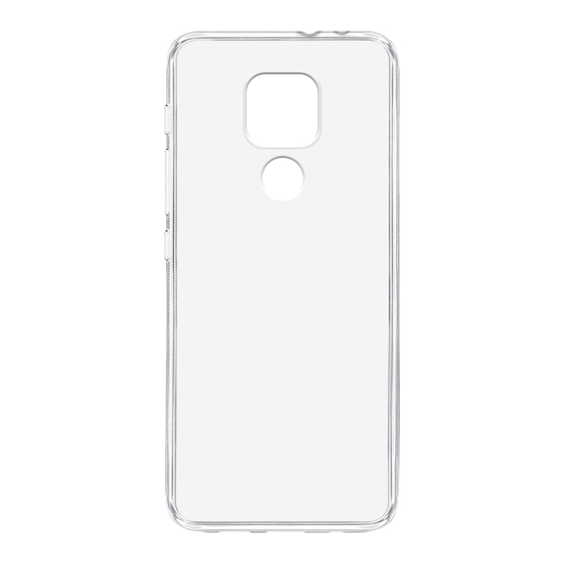 Futrola ultra tanki PROTECT silikon za Motorola Moto E7 Plus providna (bela) (MS)