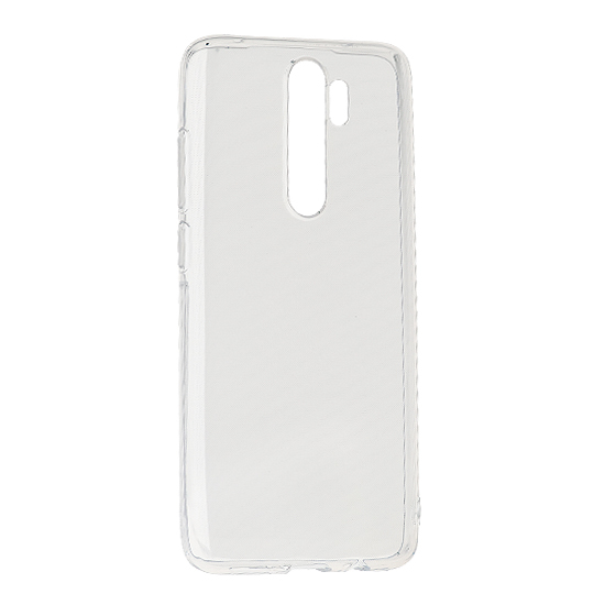 Futrola ultra tanki PROTECT silikon za Xiaomi Redmi Note 8 Pro providna (bela) (MS)