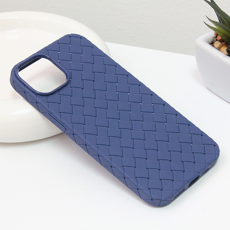 Futrola Weave case za iPhone 13 plava