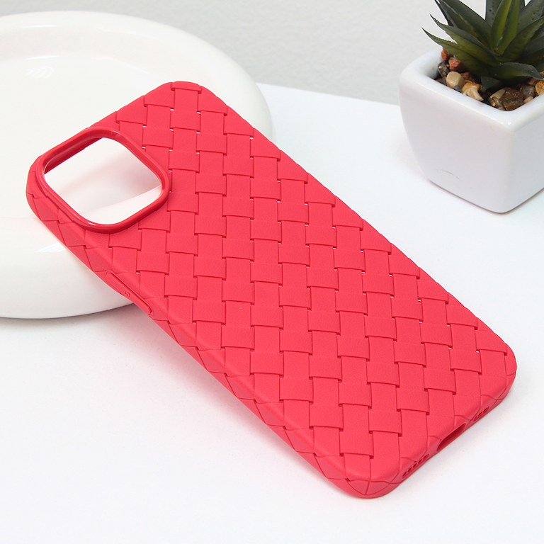 Futrola Weave case za iPhone 14 crvena