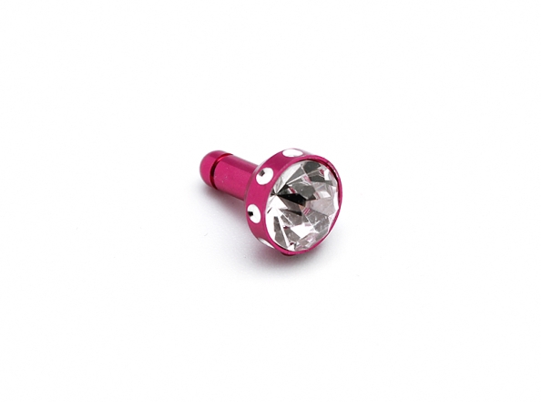 Kapica Handsfree slušalice 3,5 mm charm velika pink