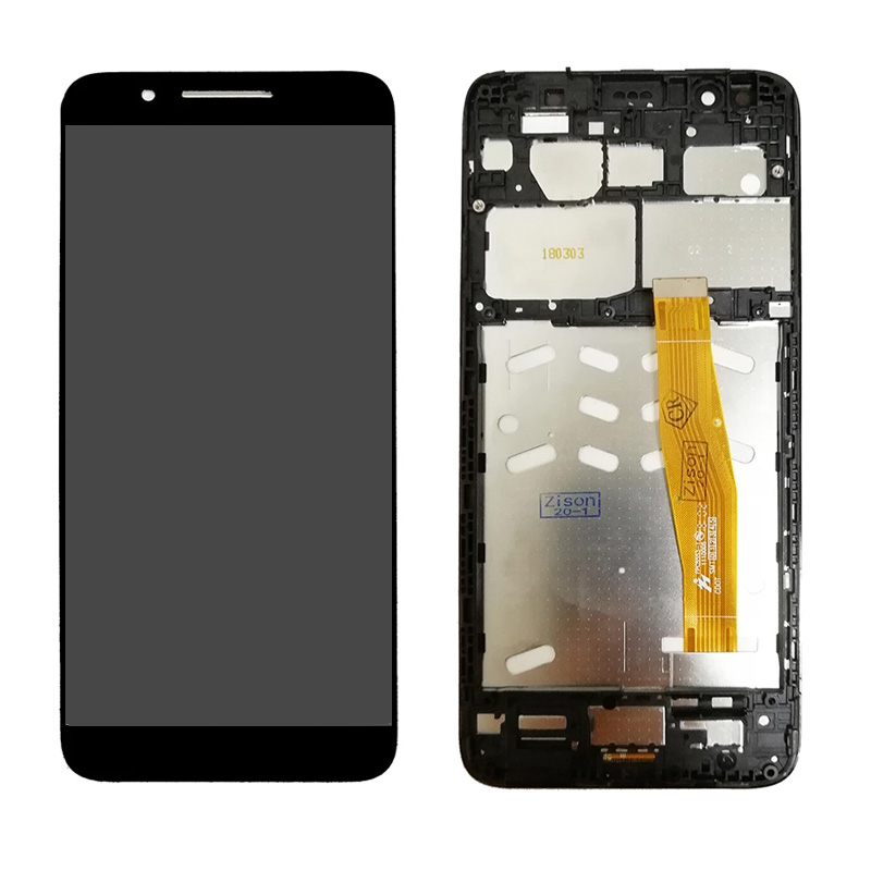 LCD Displej / ekran za Alcatel 3/OT-5052 + touchscreen + frame Black CHO