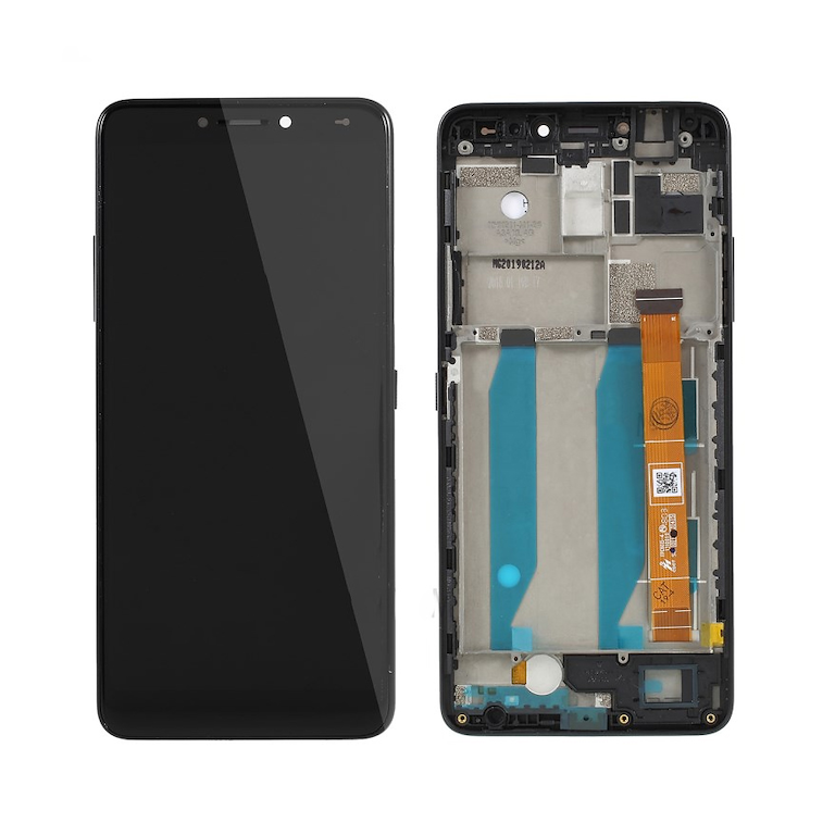 LCD Displej / ekran za Alcatel OT-5099 3V + touchscreen + frame Black (Original Quality)