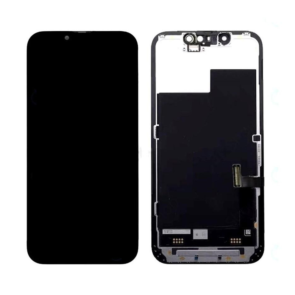 LCD Displej / ekran za iPhone 13 Mini + touchscreen Black APLONG Hard OLED