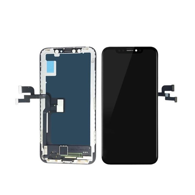 LCD Displej / ekran za Iphone X + touchscreen crni LTPS-TFT LCD TDDI-Incell