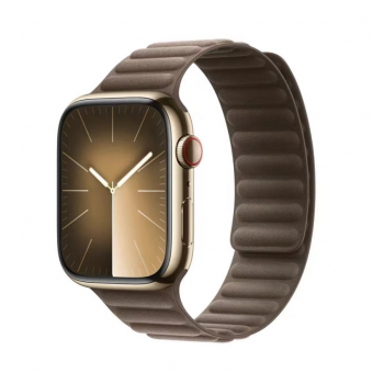 NARUKVICA ZA APPLE WATCH MAGNETIC LINK COFFEE BROWN 42/ 44/ 45 MM