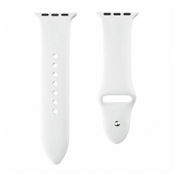 Narukvica za Apple Watch Silicone Strap white M/ L 42/ 44/ 45 mm