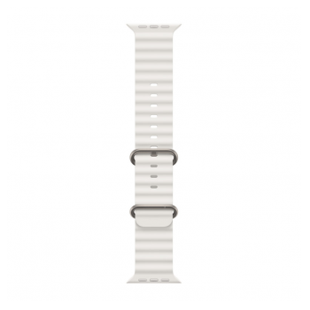 Narukvica za Apple Watch Ultra Ocean Band white 49/ 45/ 44/ 42 mm