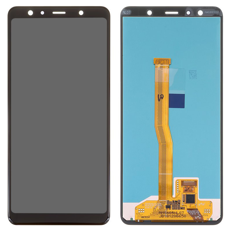 LCD Displej / ekran za Samsung A750 Galaxy A7 (2018) + touchscreen Black (TFT)