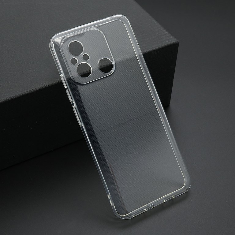 Silikonska futrola CLEAR za Xiaomi Redmi 12C providna (MS)