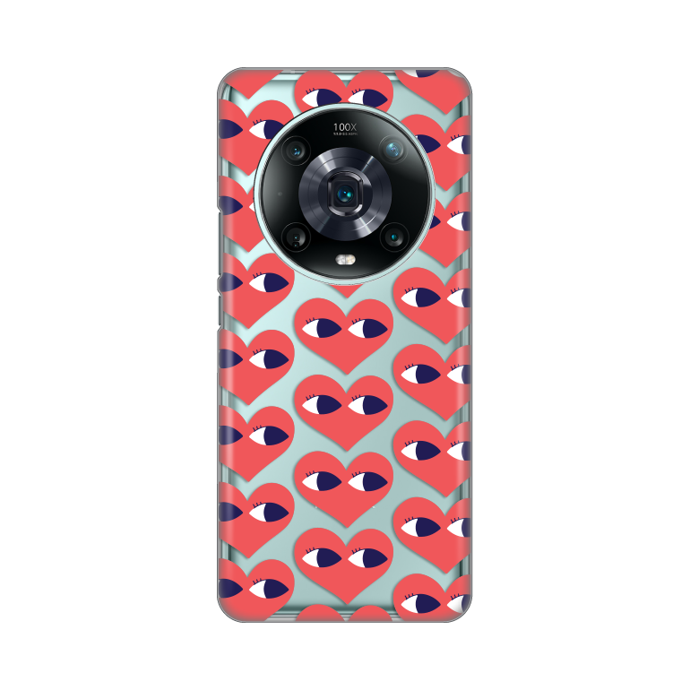 Silikonska futrola print Skin za Huawei Honor Magic 4 Pro Eye Heart Pattern