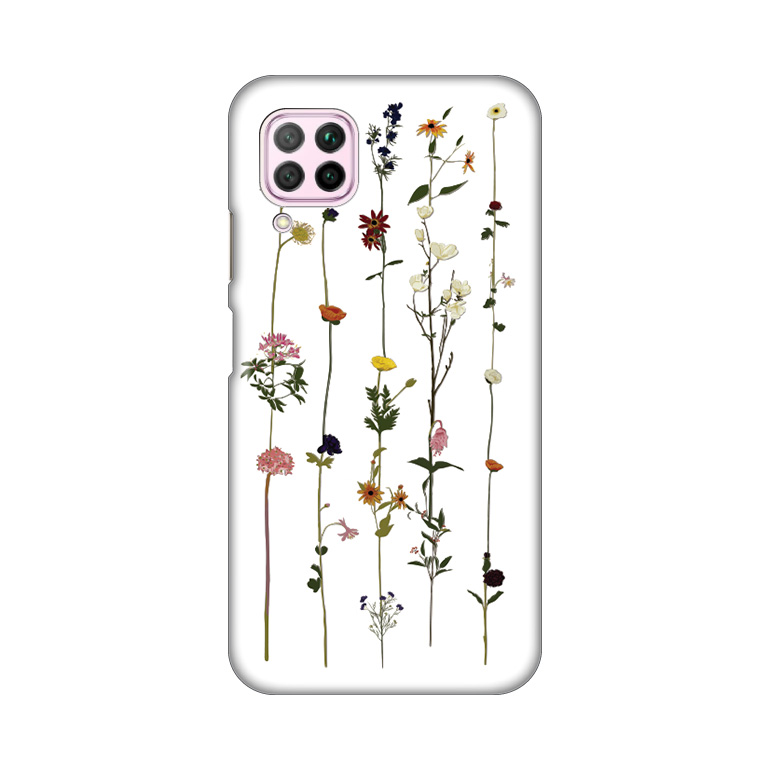 Silikonska futrola print Skin za Huawei P40 Lite/Nova 6 SE Flower