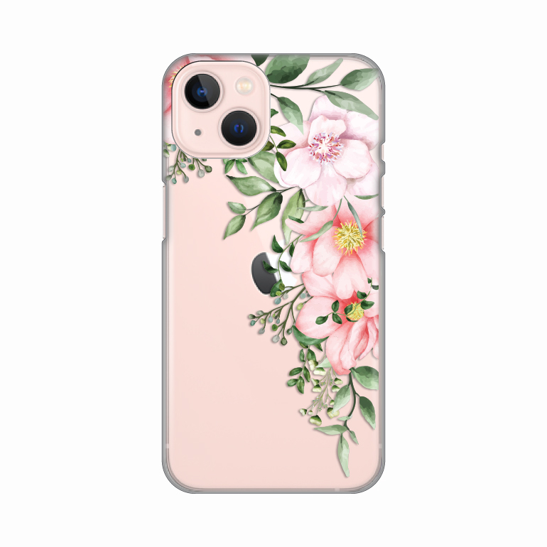 Silikonska futrola print Skin za iPhone 13 Gentle Rose Pattern